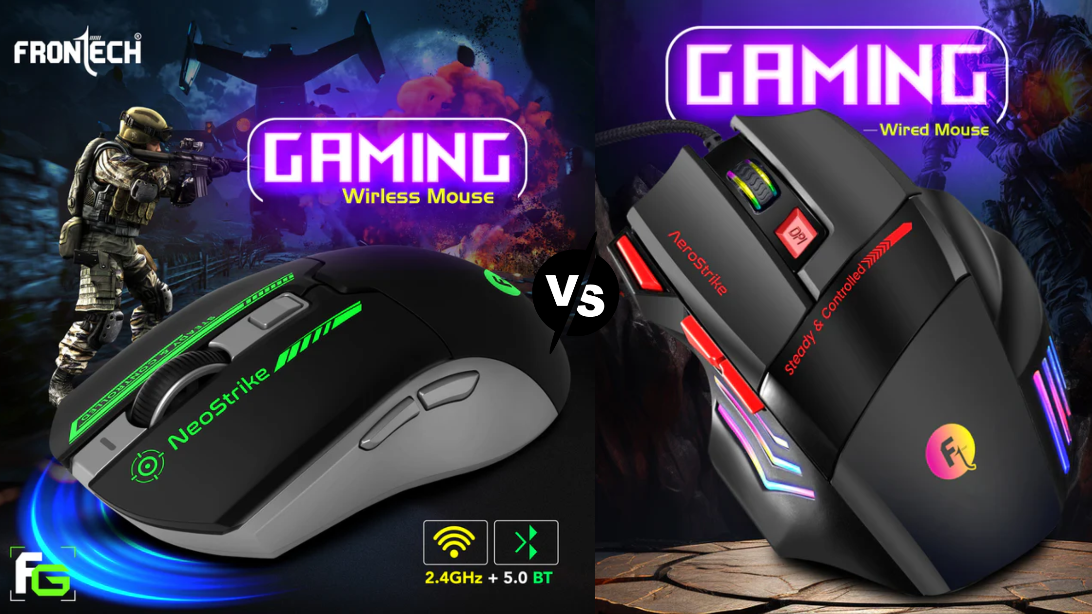 Wired vs Wireless Gaming Mouse Pros & Cons in 2026 | Frontech ...