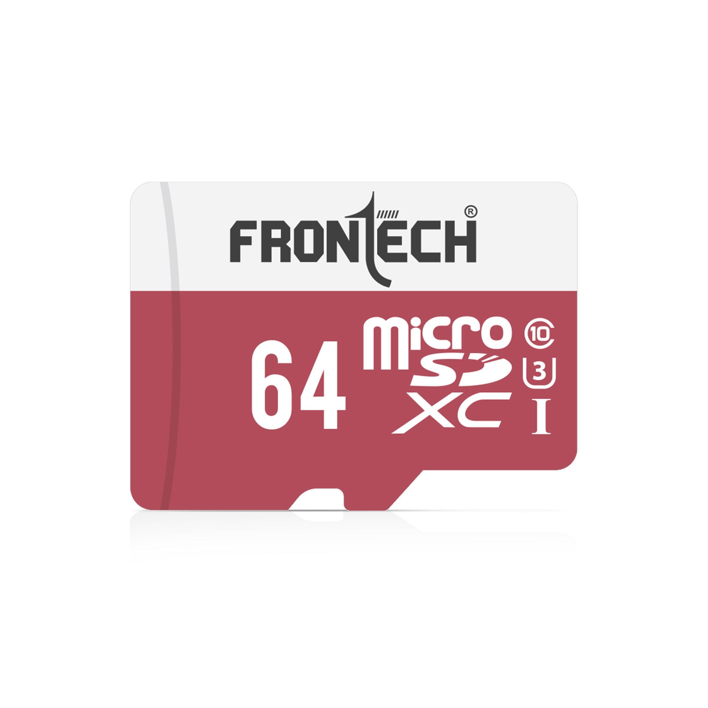 Frontech 64GB Micro SDXC Memory Card - Class 10 UHS-3 High-Speed Data ...