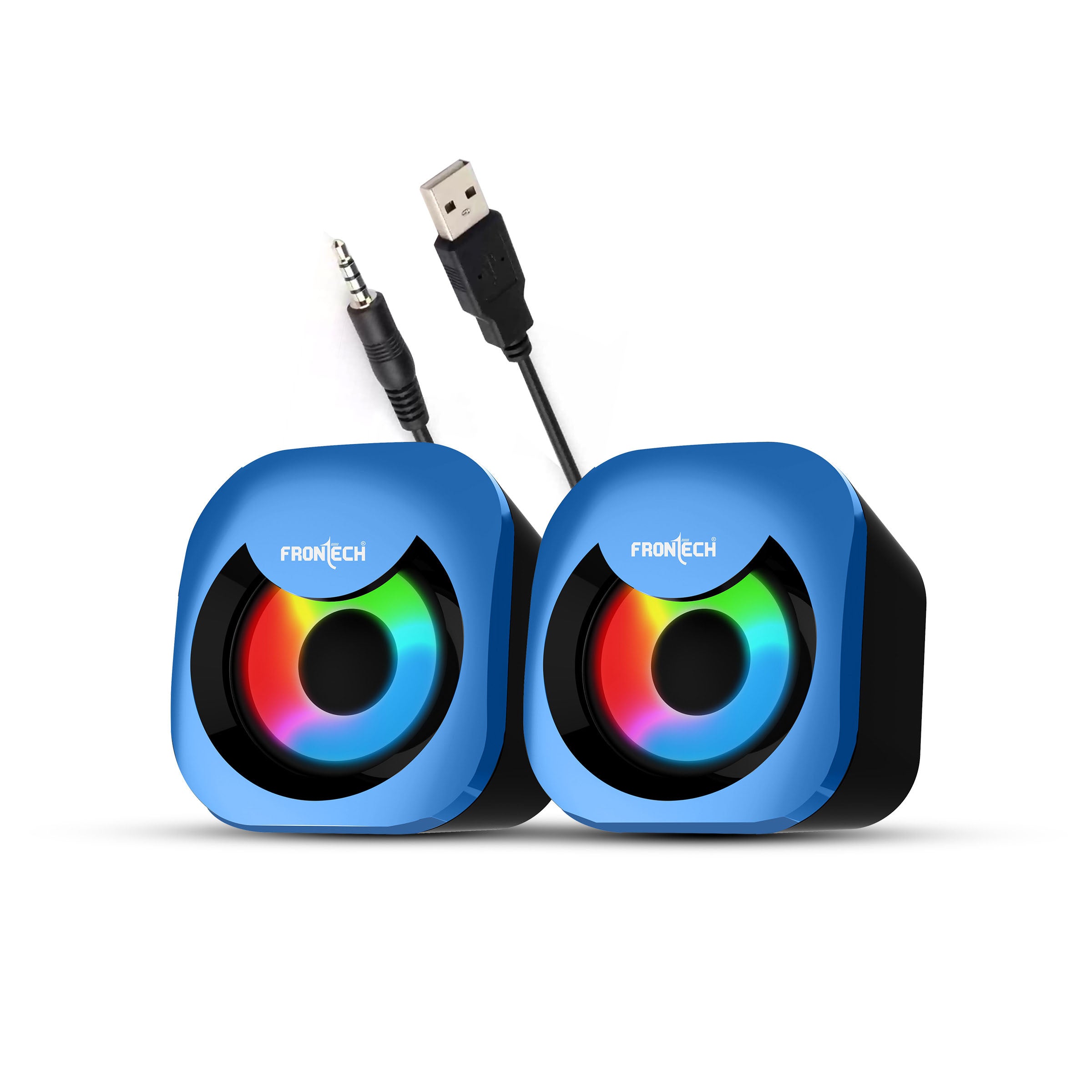 Buy 8W RGB Multimedia Speakers USB Powered | Frontech – Frontech Online