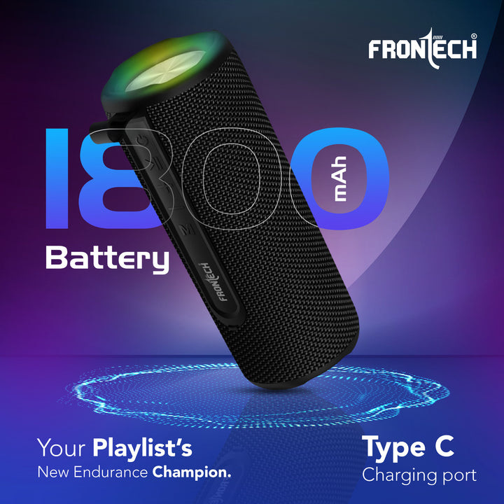 Frontech 18W Bluetooth Speaker RGB TWS IPX3 – Frontech Online