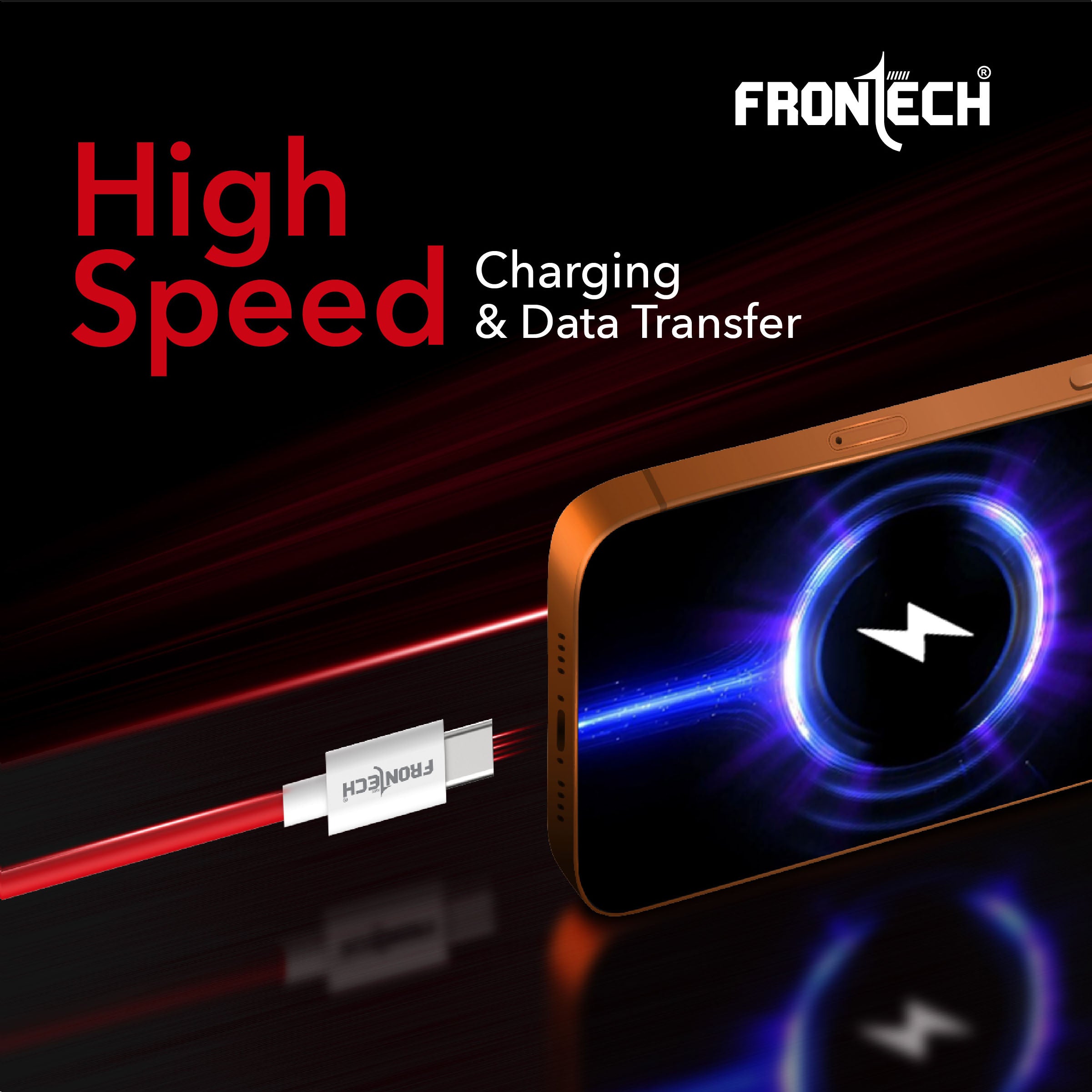 Buy Super Fast Data Cable 65W USB A to Type C 1M Fast Charging ...