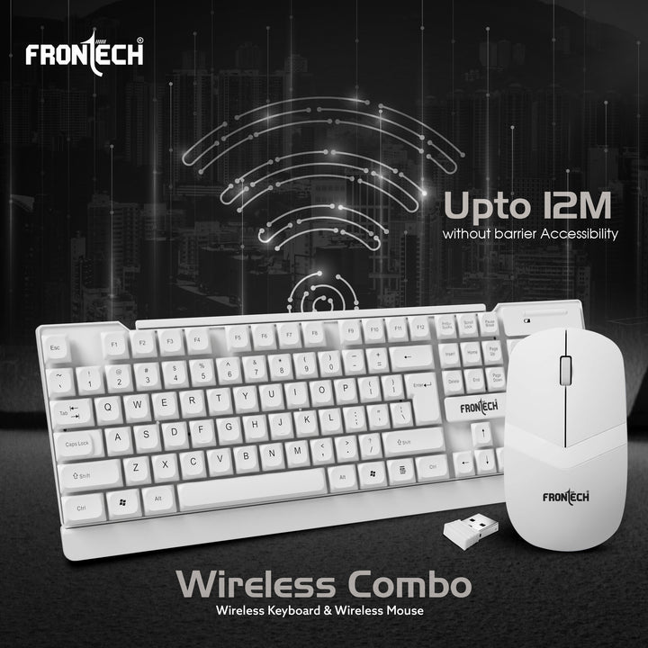 Buy The Frontech Wireless Keyboard and Mouse Combo online – Frontech Online