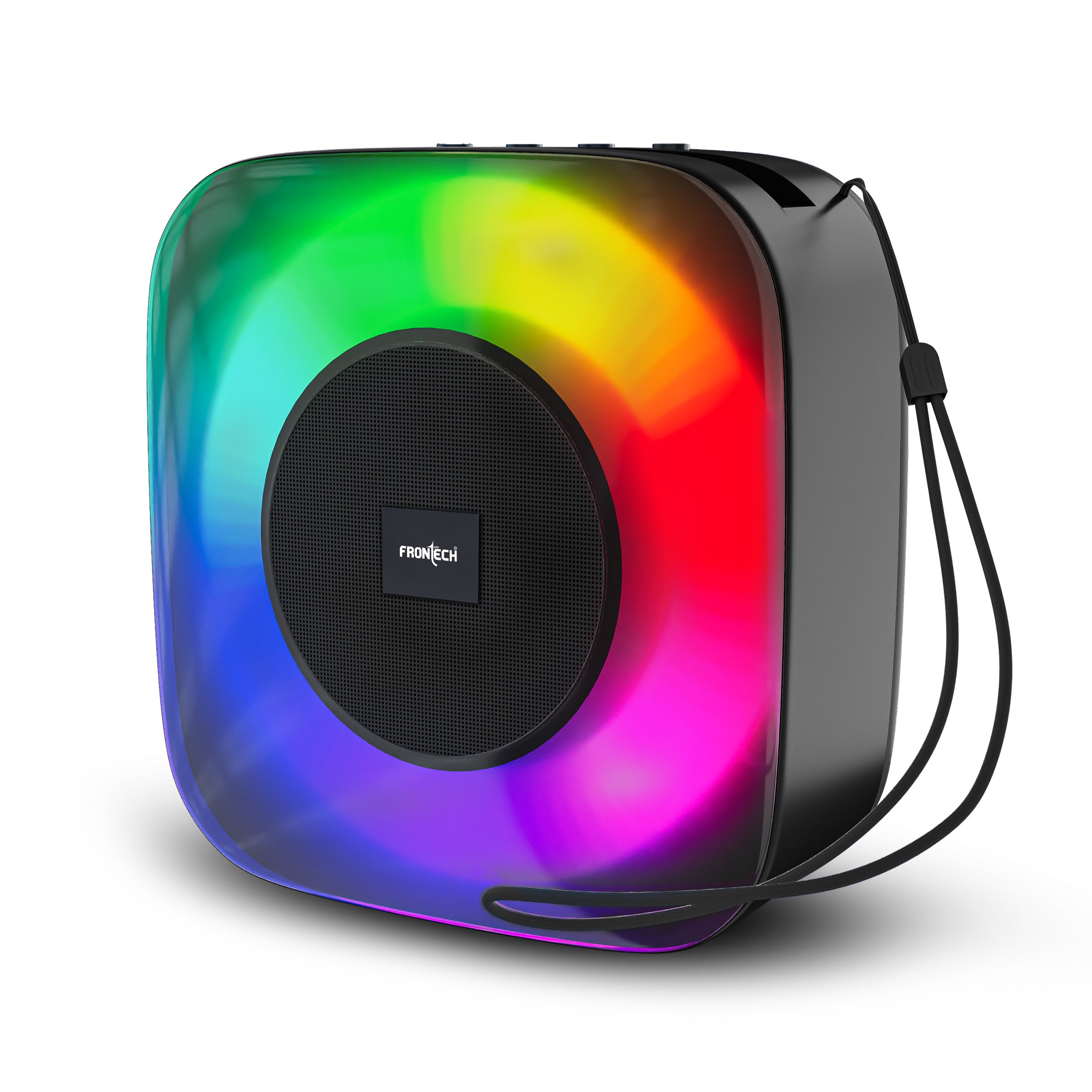 Frontech 5W Bluetooth Speaker RGB FM USB TF Card – Frontech Online